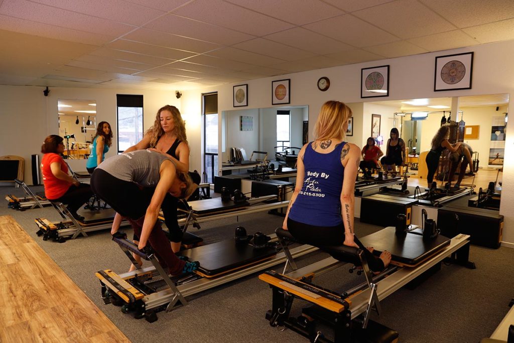 Jump-Board Cardio Pilates Class in Los Angeles